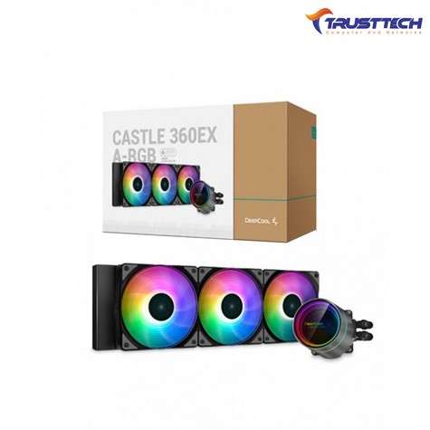 deepcool-castle-360ex cpu cooler price in bd trusttech